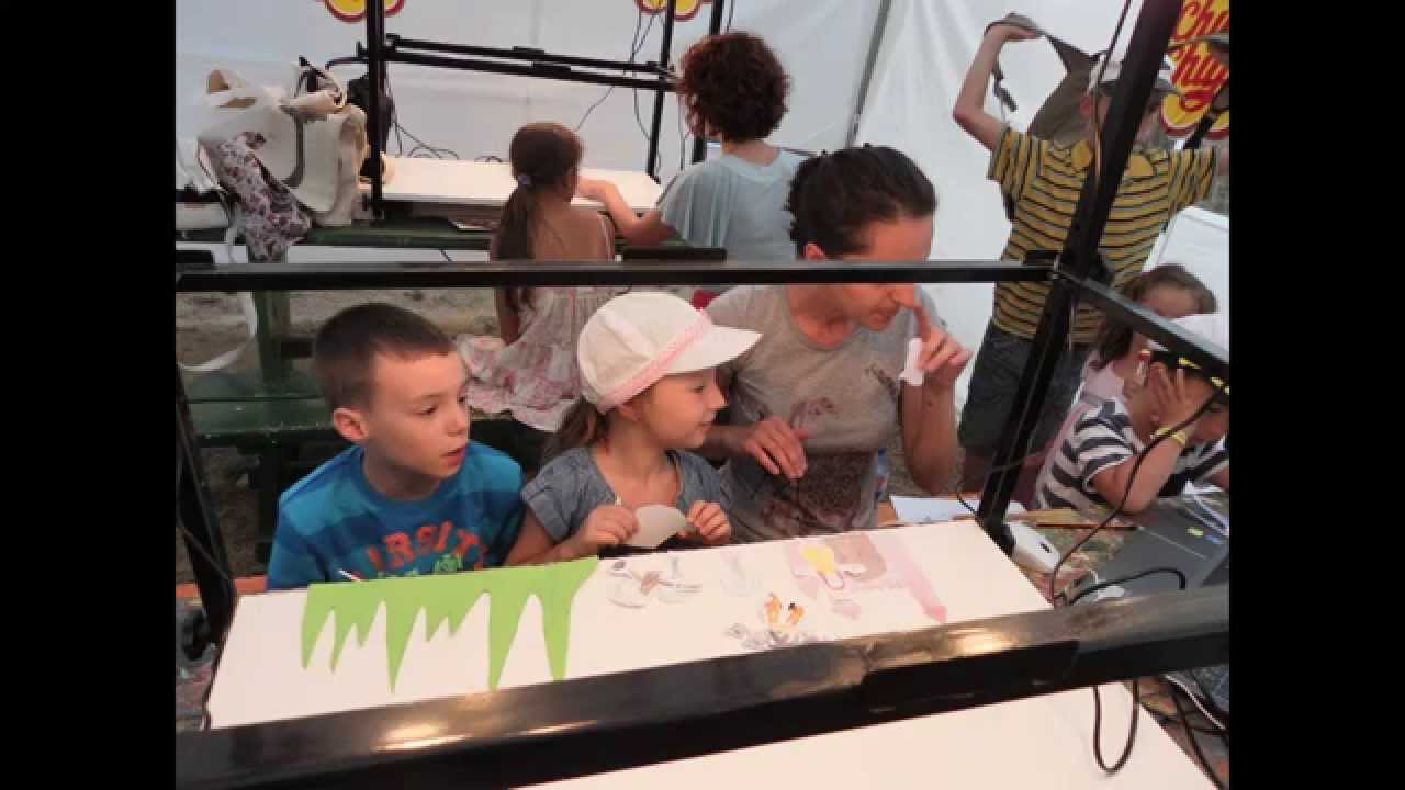 WFAF 2014 Workshop with children in Detski Kut - YouTube