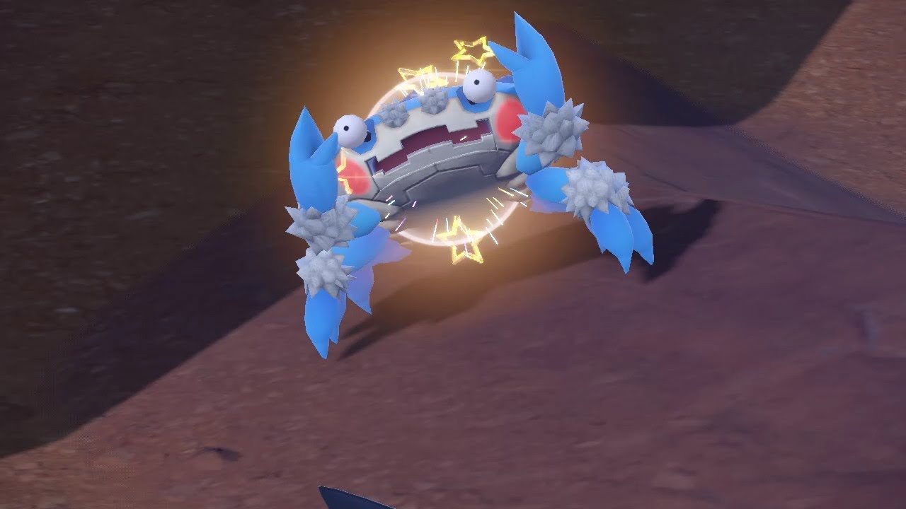 Shiny Klawf in Pokémon Scarlet - YouTube