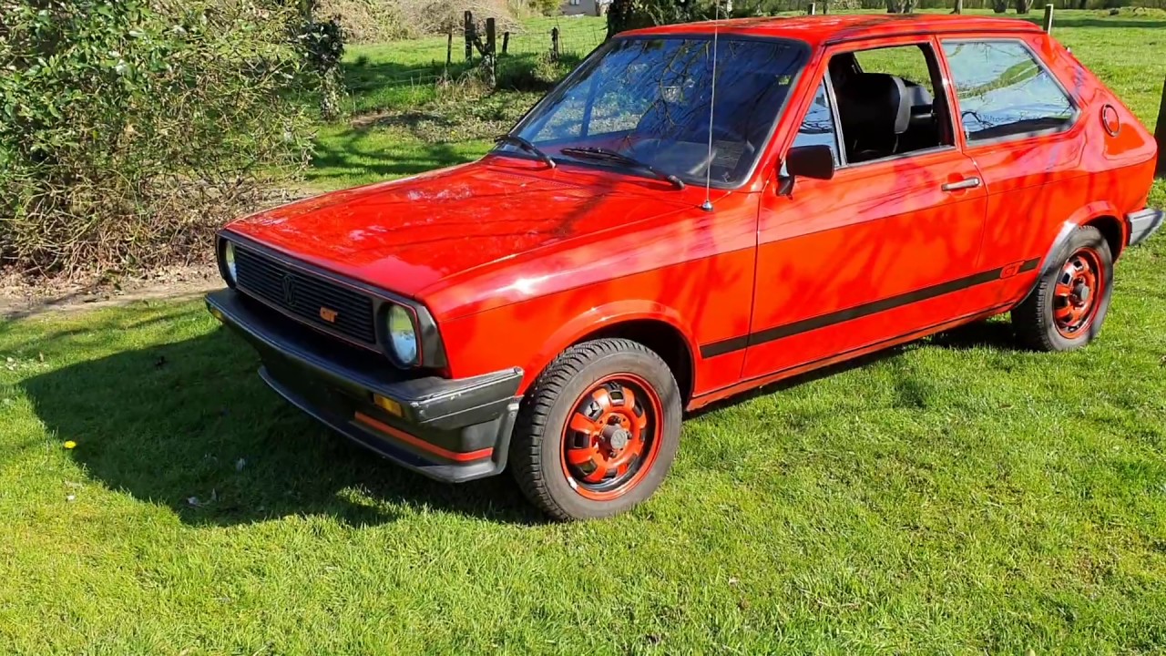 Polo 1 GT 1980 Cold Start - YouTube
