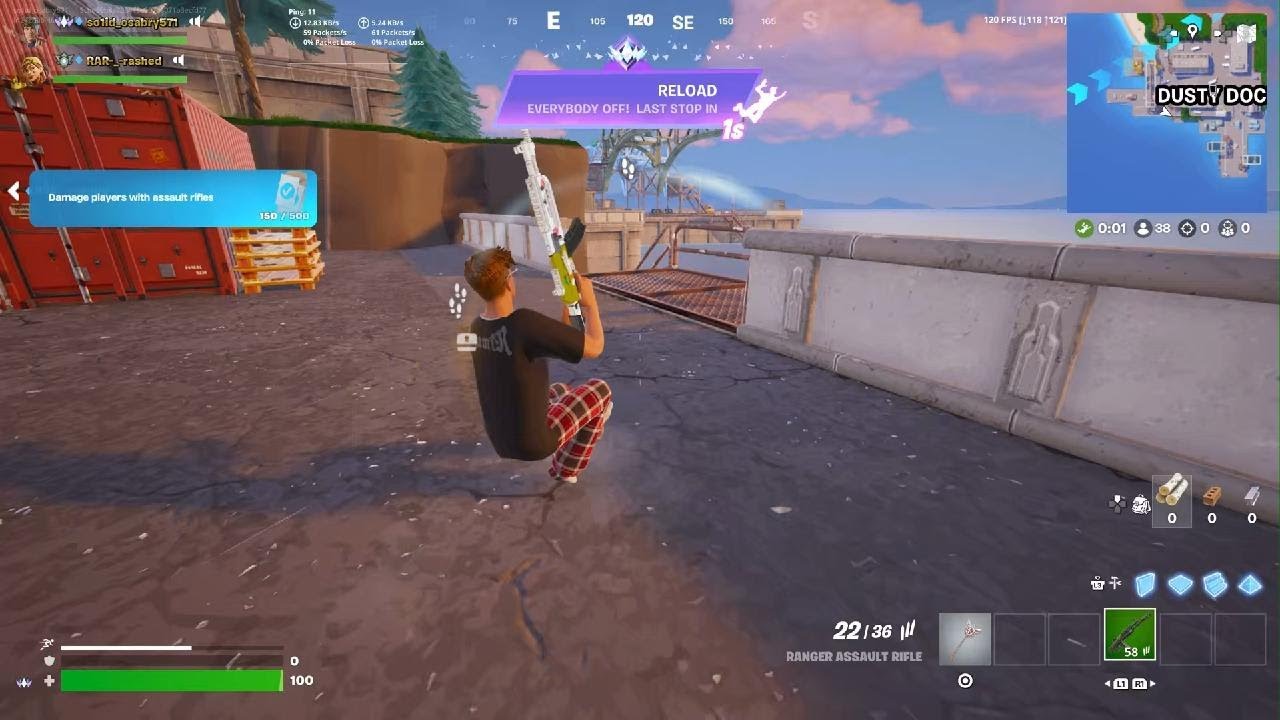 Fortnite pro off spawn gamplay - YouTube