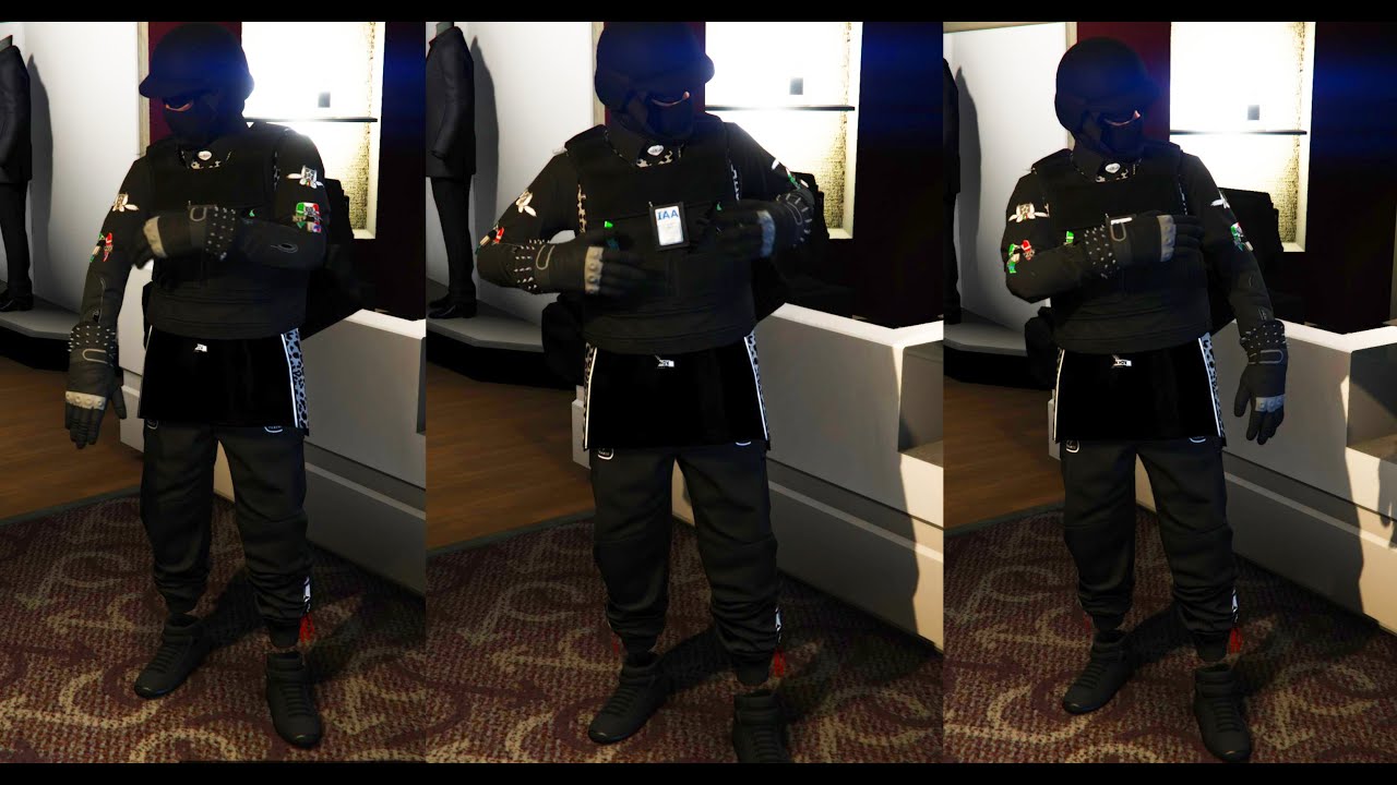 Black modded outfit, beff tutorial. - YouTube