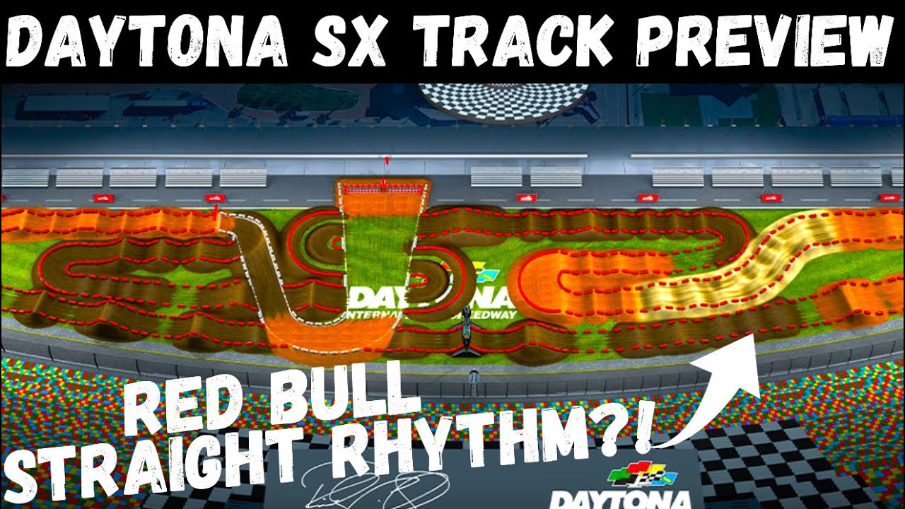 Daytona Supercross Track Layout 2025 Monster Energy Supercross Track