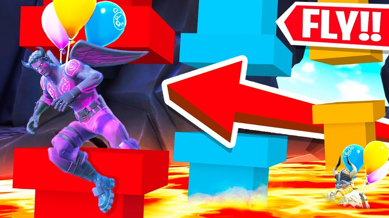 ESCAPE THE BORDER! *NEW* FLAPPY BIRD CHALLENGE! 🎈- Fortnite: Battle ...