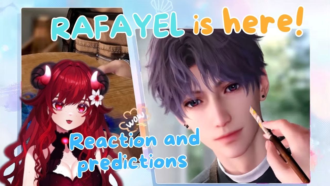 Rafayel NEW BANNER - Into the canvas reaction [ Love and Deepspace ...