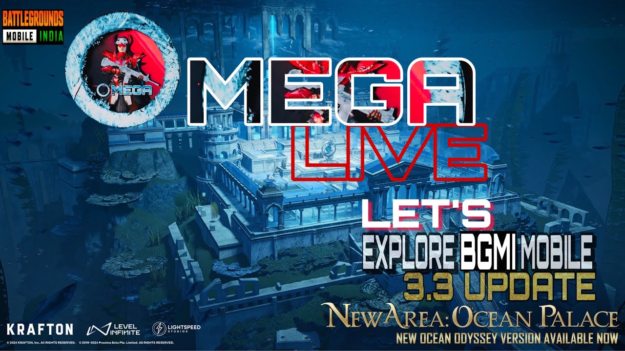 #BGMI NEW UPADTE 3.3 VISION #OCEAN_DDYSSEY😍 #custom_Room match’s #OMEGALive - YouTube