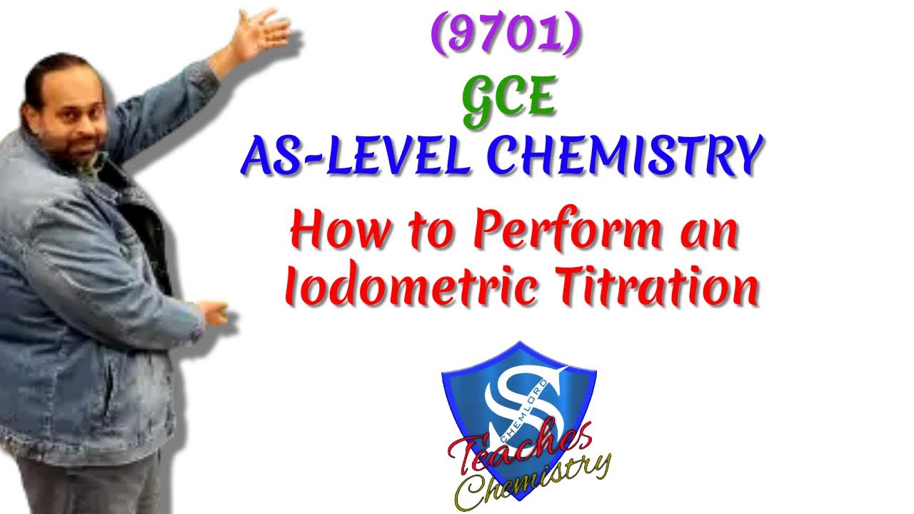 How to Perform an Iodometric Titration - YouTube