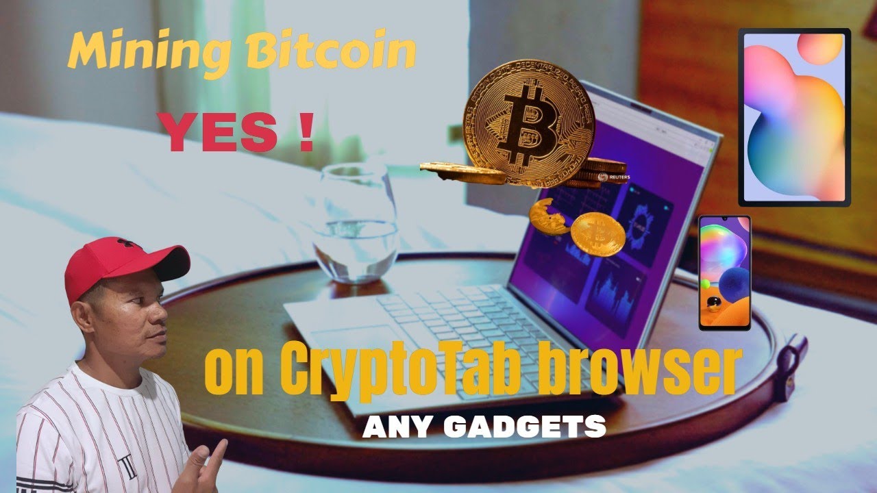 CryptoTab mining BITCOIN quick an easy guide 2021 - YouTube