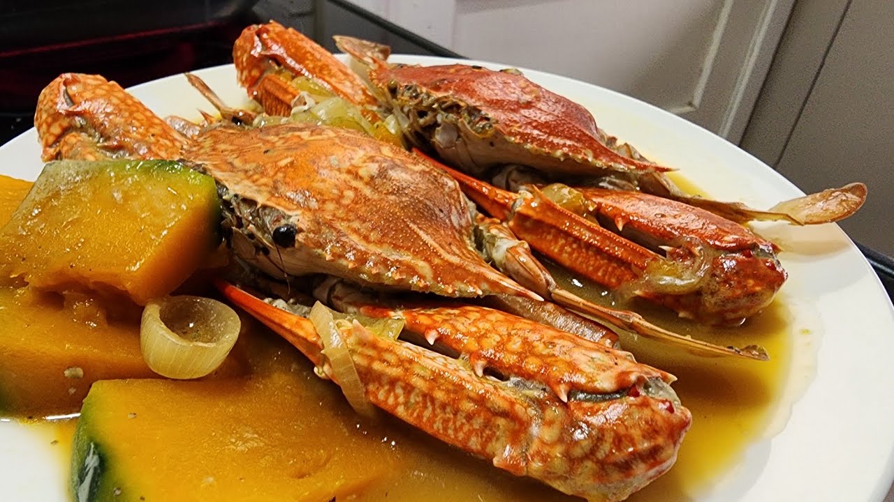 Crab with Coconut milk - YouTube