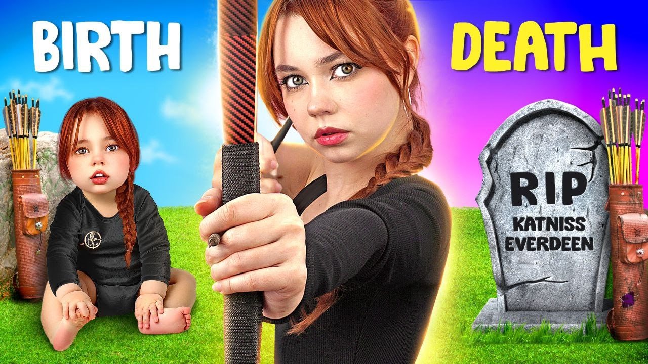 Birth to Death of Katniss *Hunger Games in Real Life* - YouTube