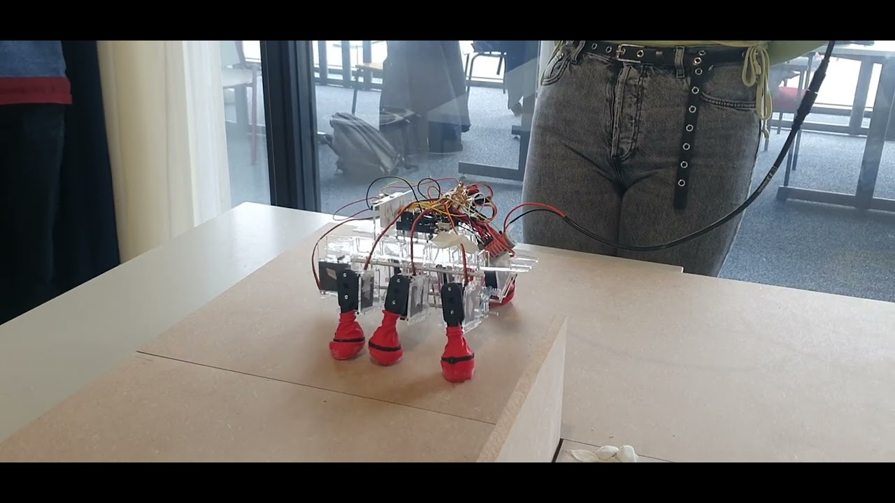 CBL Multiped Robot - YouTube