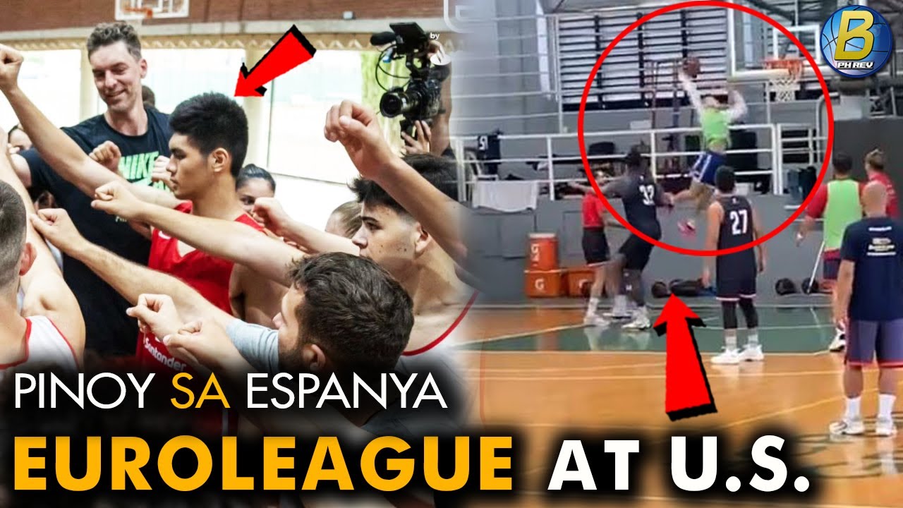 PINOY Big Guard kinuha ni Pau GASOL sa Team, Liga ACB Target | 1st Pure ...
