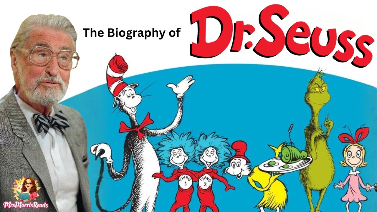 DR. SEUSS Biography for Kids Read Aloud | Children’s Storytellers - YouTube