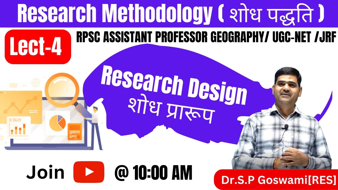 Lect-4 Research Design शोध प्रारूप : A Step-by-Step Guide - YouTube