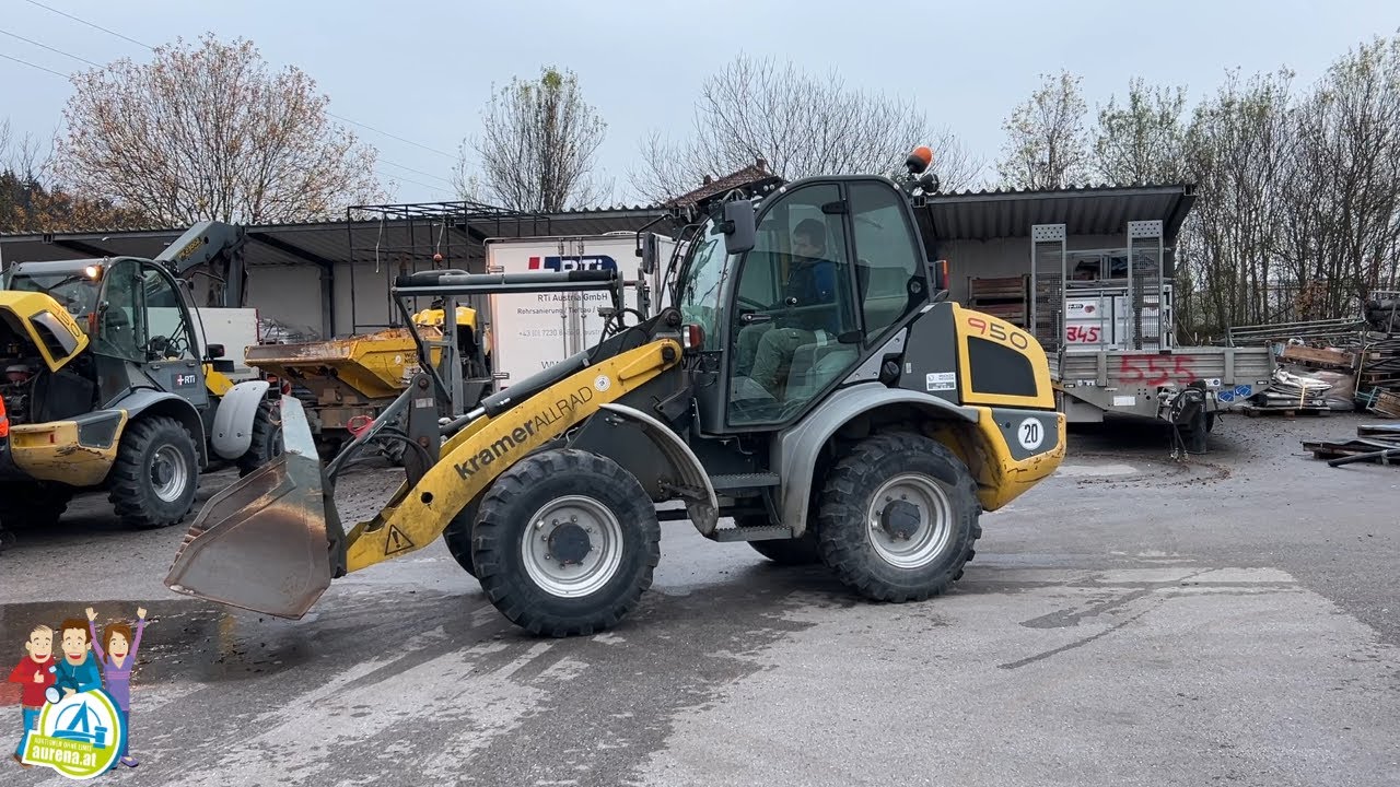 Radlader Kramer 950 Allrad 347-03 - YouTube
