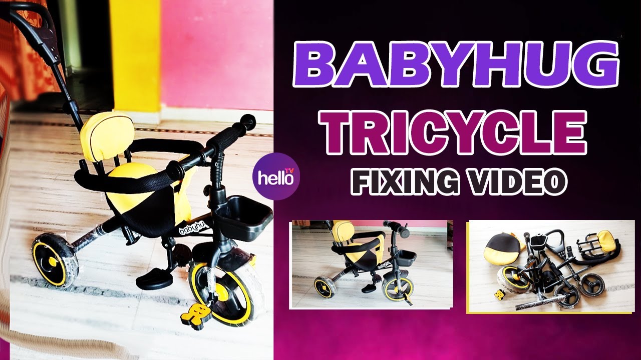Babyhug Stalwart Tricycle Fixing Video | Babyhug Tricycle Assembly Video #babyhug #tricycle ...