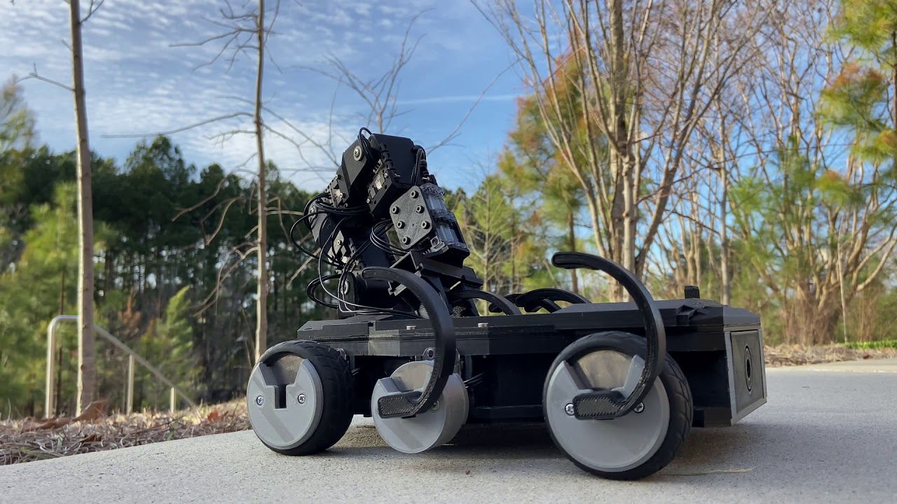 Using Manipulation to Enable Adaptive Ground Mobility - YouTube