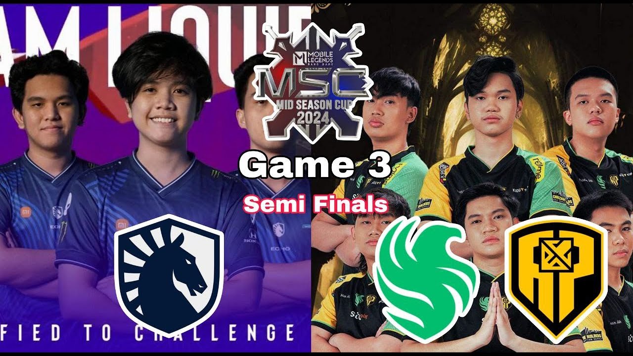 MSC 2024 Highlights - Semi Final - FALCON AP.BREN VS LIQUID ECHO - Game ...
