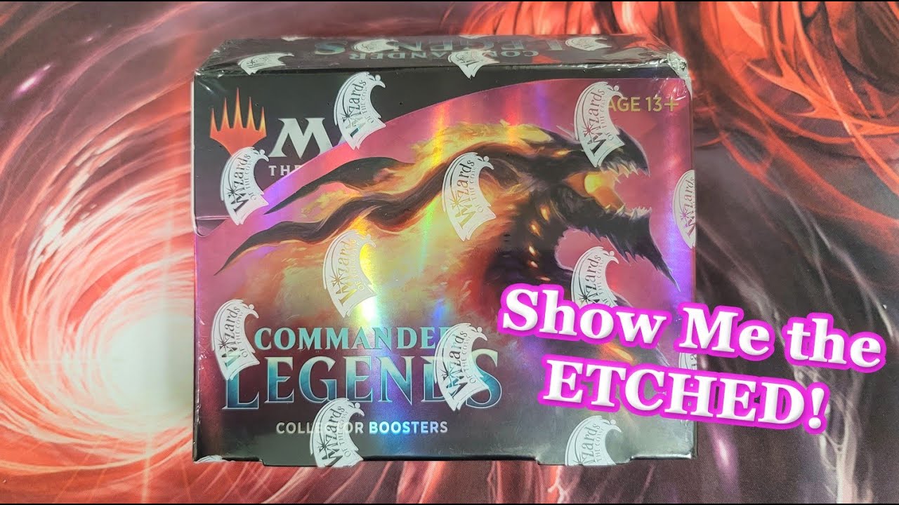 Commander Legends Collector Booster Box - YouTube