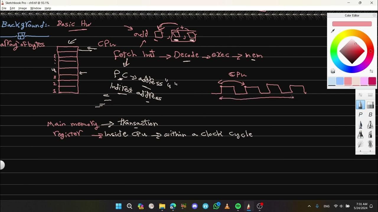 Operating Systems- ch9 Main memory- Pt1: Background - YouTube