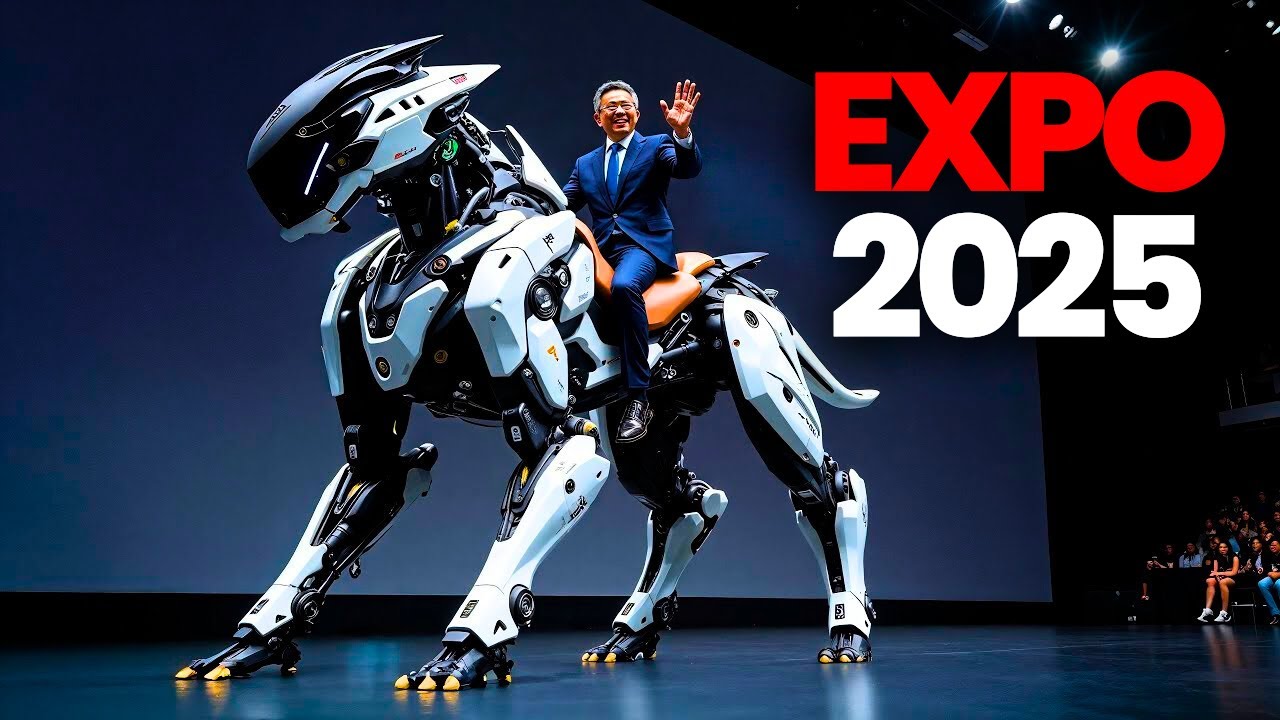 Japan's Expo 2025: Incredible Robots and Future Technologies - YouTube