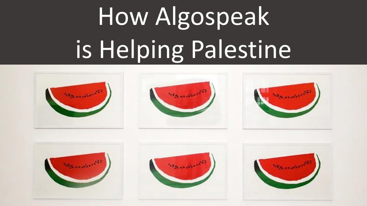 How Algospeak is Helping Palestine - YouTube