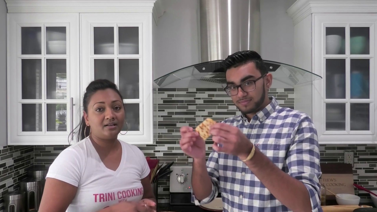 Teaching Matthew to make Pepper Roti - Cooking Class #2 - YouTube