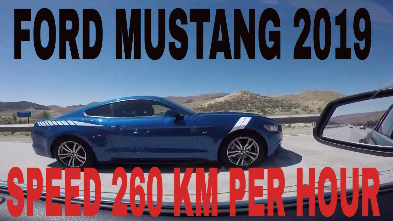 MUSTANG 2019 | TOP SPEED OF 260 KM PER HOUR - YouTube