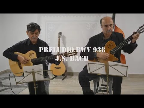Preludio BWV 938. J. S. Bach. 2 guitarras. Pérez-Gil, Tejada - YouTube