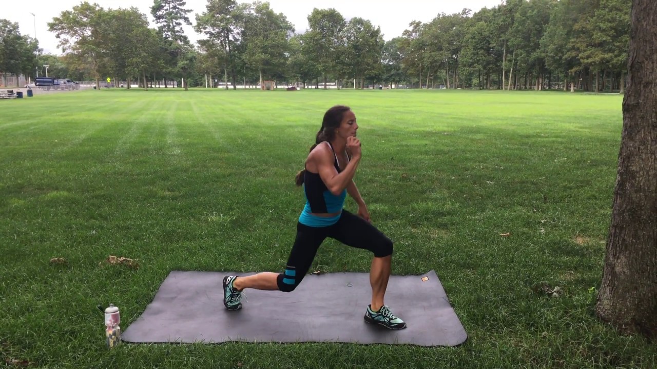 What Should a Jumping Switch Lunge Look Like? - YouTube