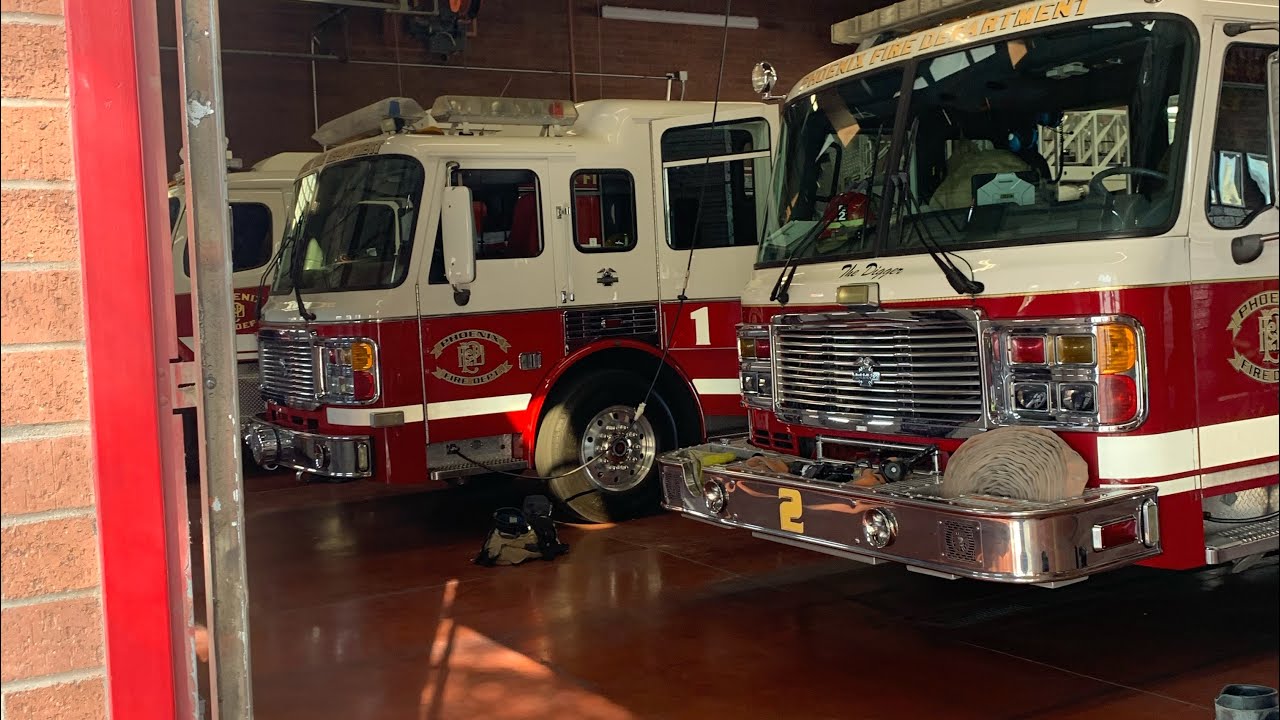 Phoenix fire station 1 visit - YouTube