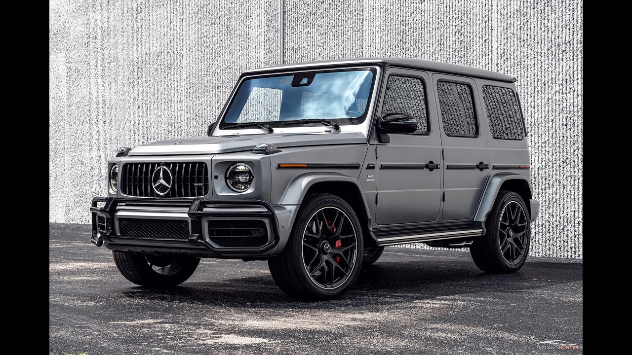 Designo Matte 2019 Mercedes G63 AMG with The Exclusive Interior Pack ...