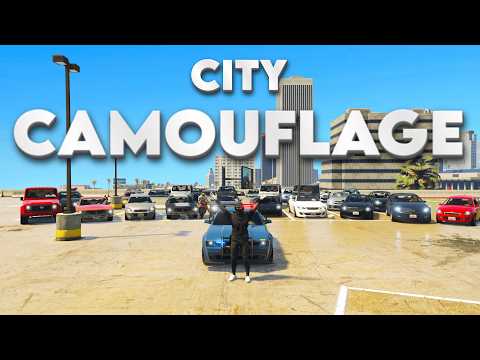 City Camouflage with a FULL 30 PLAYER Lobby in GTA 5