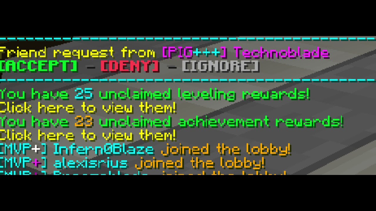Technoblade Friend Request - YouTube