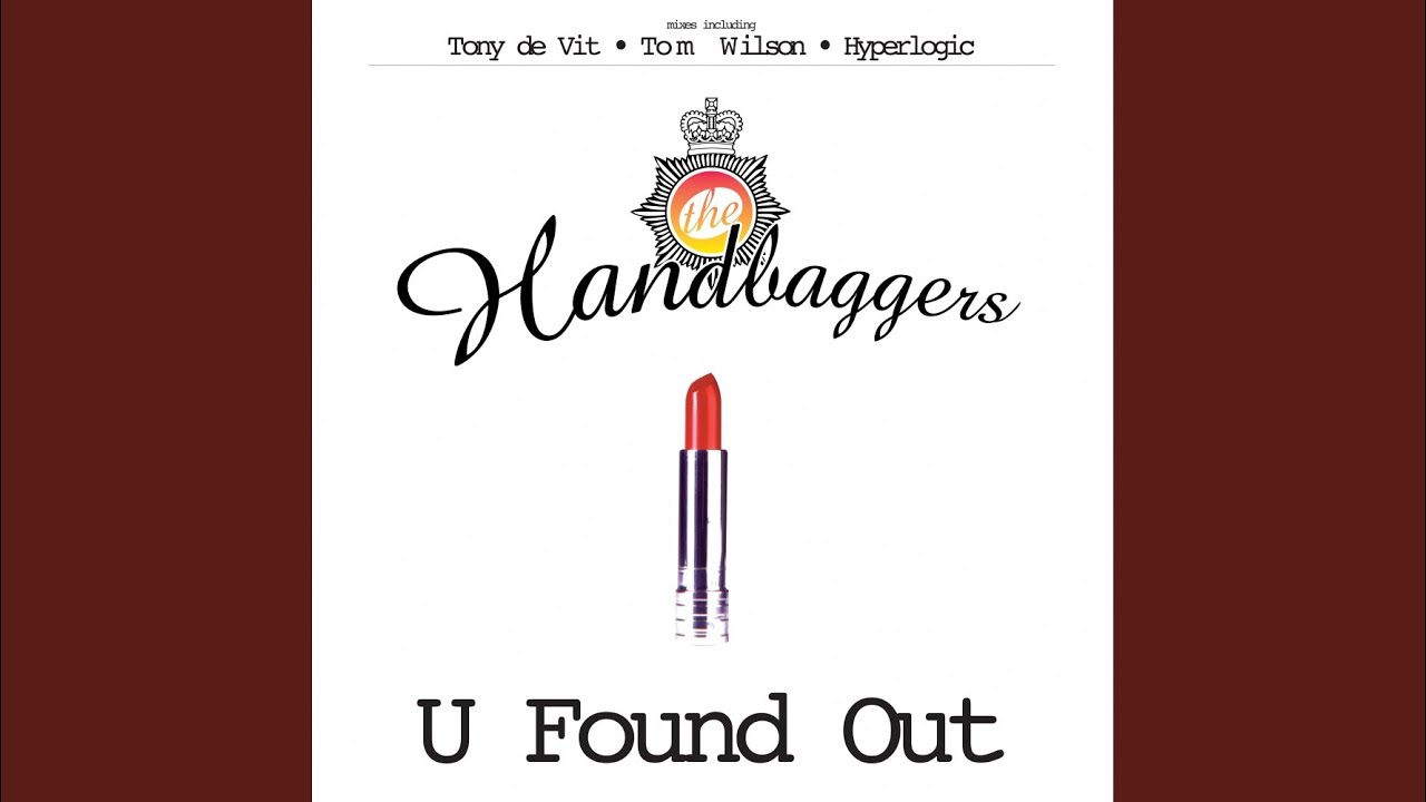 U Found Out (Tony De Vit Remix) - YouTube