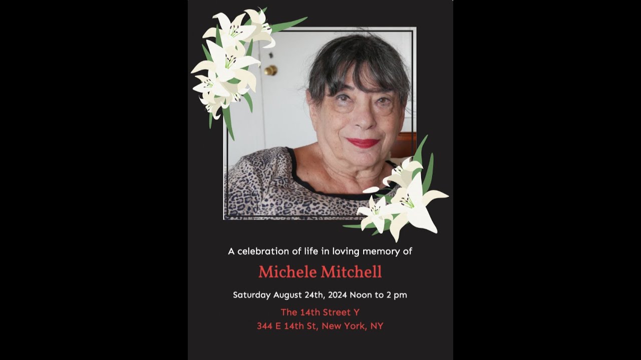 Michele Mitchell Celebration of Life Slideshow - 8/24/24 - YouTube
