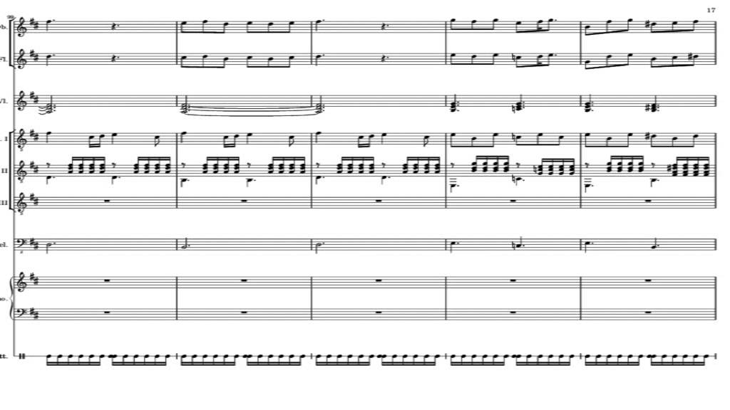 entangled genesis reworked (1976) With full score - YouTube