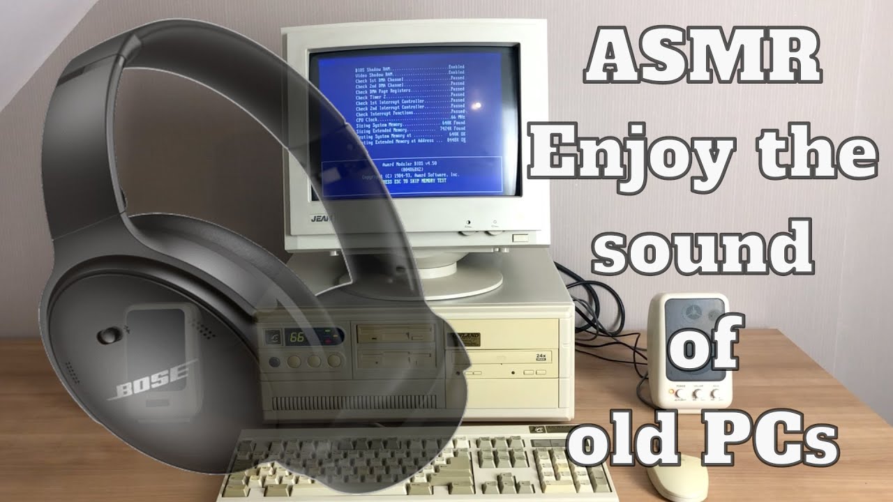 ASMR - Enjoy the sweet sounds of old PCs - YouTube