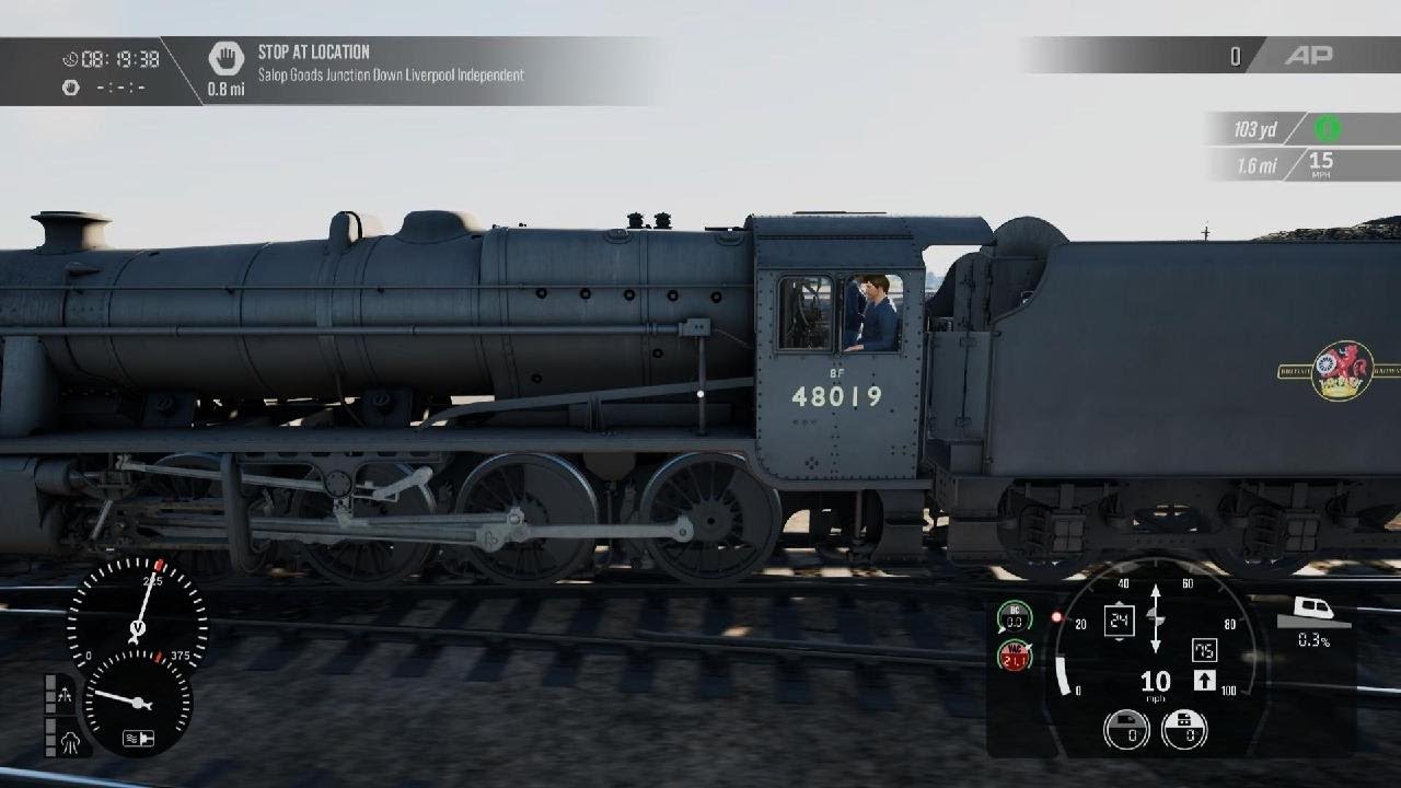 Train Sim World 3 Lovely AI SPAD - YouTube