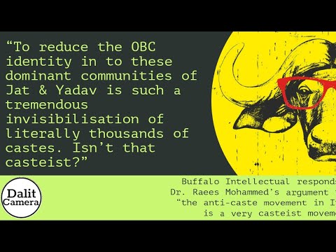 Buffalo Intellectual in conversation with Dalit Camera - YouTube