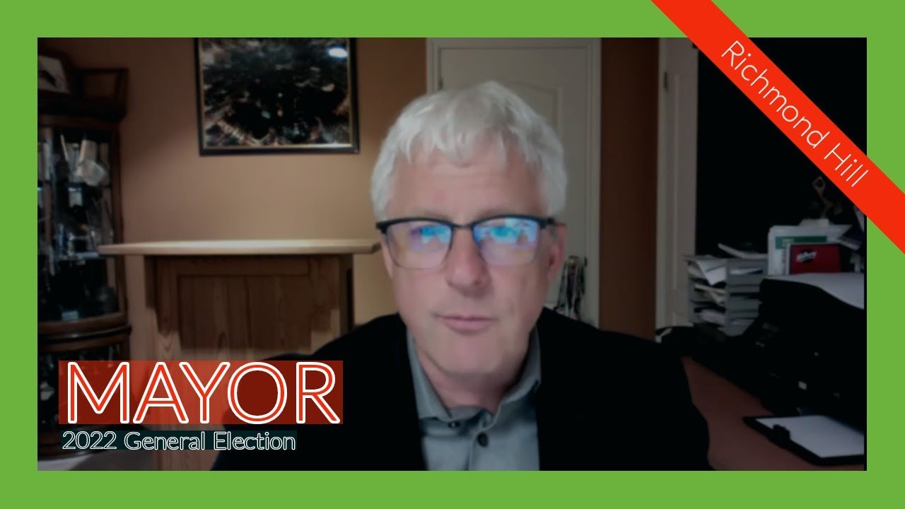 David West Interview—2022 Richmond Hill Municipal Election | Students ...