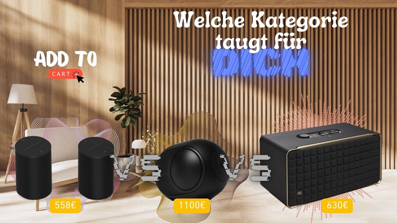 Welche [Smart] Speaker Kategorie ist DIE richtige für DICH ...