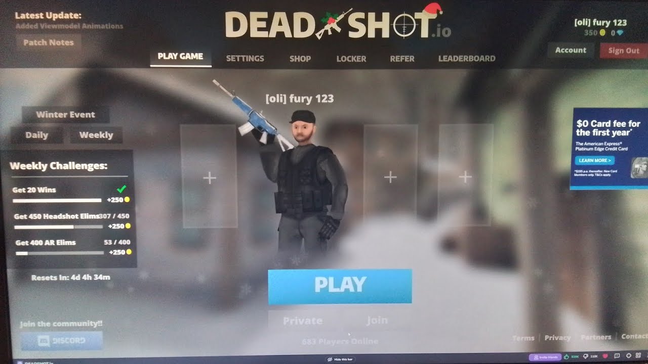 playing dead shot.io - YouTube