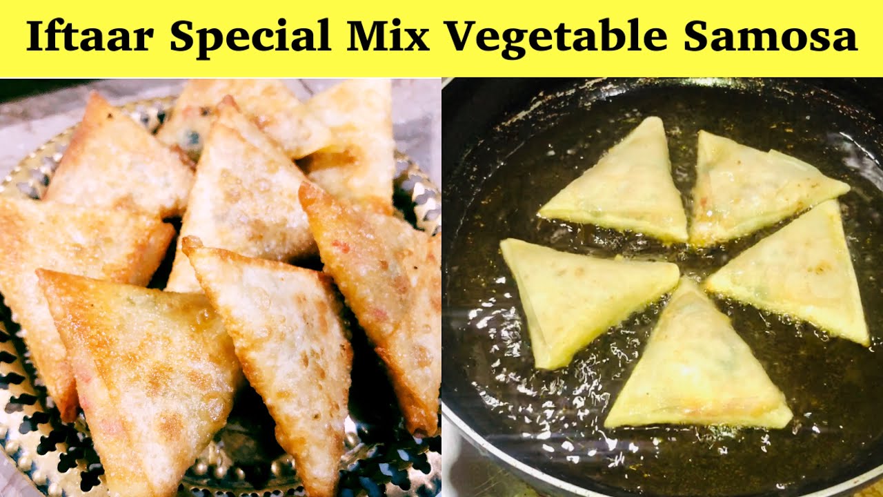 Samosa Recipe | Iftaar Special Mix Vegetable Samosa Recipe | My Signature Food - YouTube
