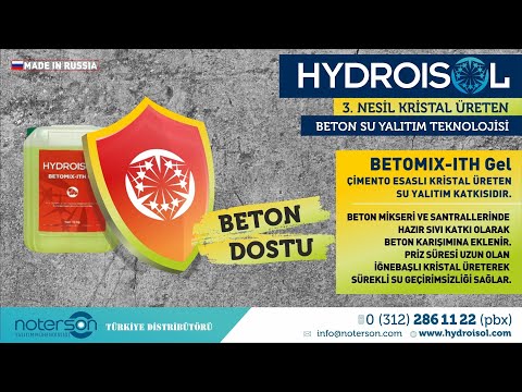 Betomix-ith gel Beton Su Yalıtım Katkısı