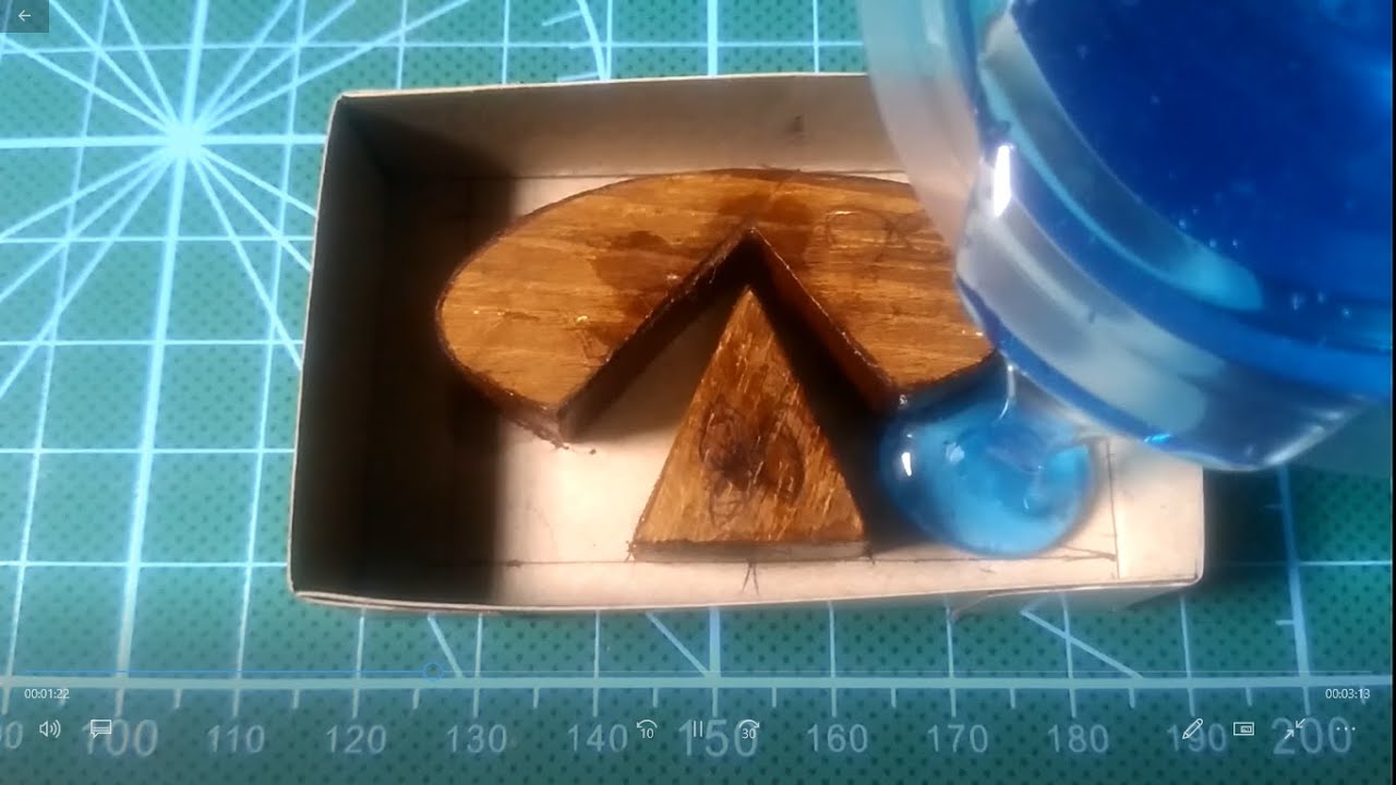 DIY infiniti logo necklace with Resin / Epoxy Resin ART Blue - YouTube