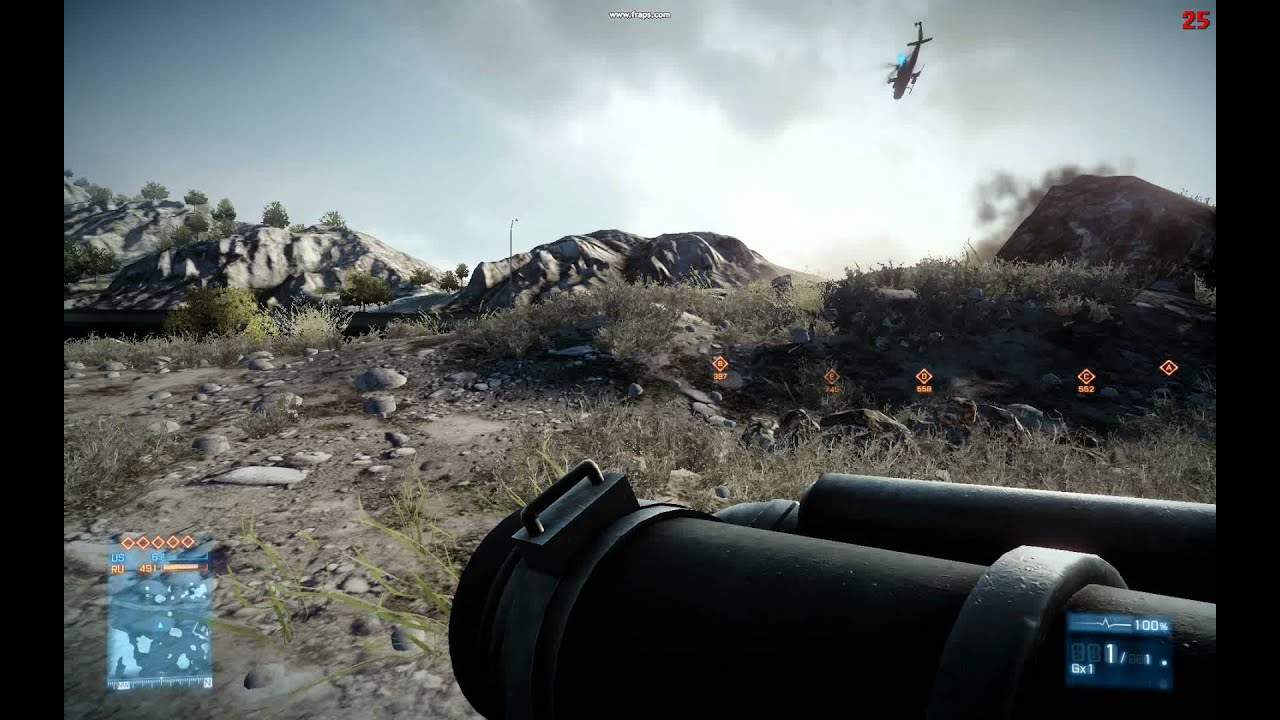 Battlefield 3 Test using 2 BFG 8800 GT OC 512mb DDR3 (SLI) 1920x1200 ...