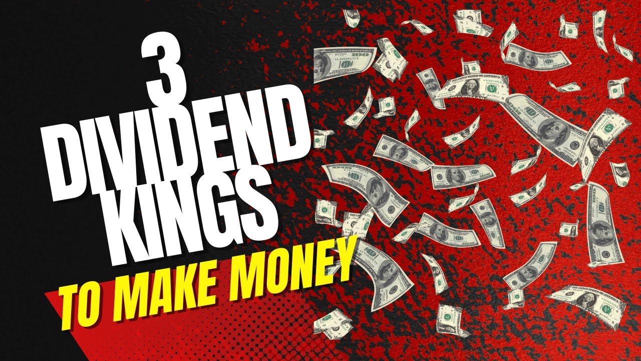 3 Dividend Kings with HIGH YIELDS! Dividend Growth Investing! - YouTube
