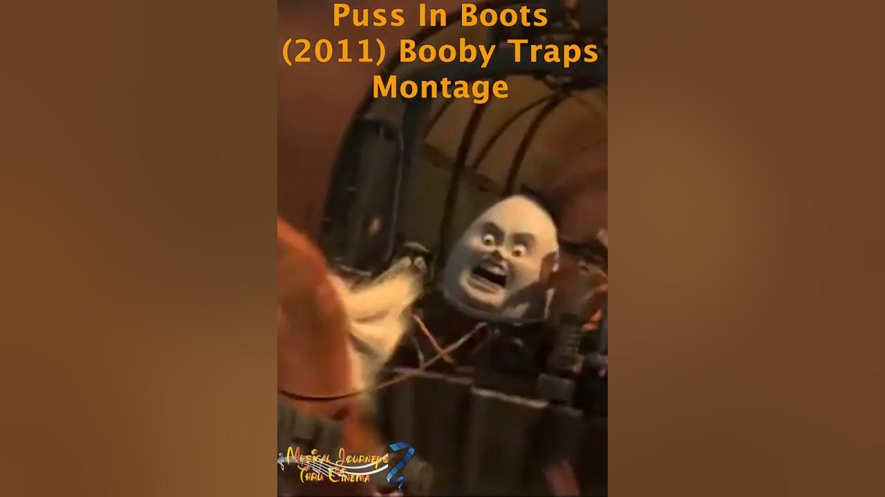 Puss In Boots Booby Traps Montage (Music Video) #shorts - YouTube