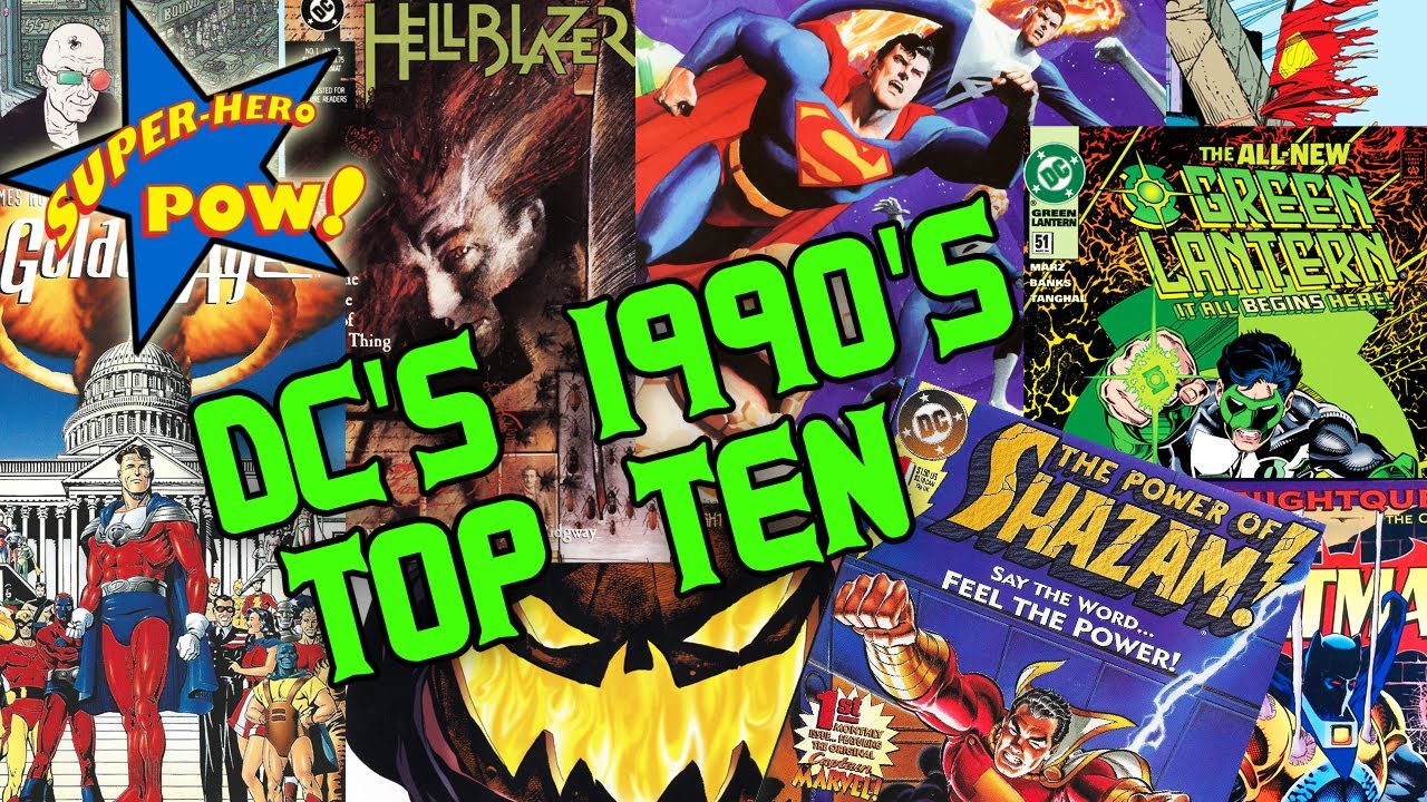 Top 10 DC Comics from the 90's - YouTube