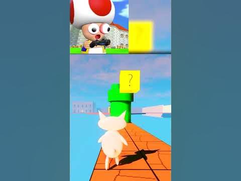 CAT MARIO EXE. | Toad Plays Cat Mario 3D with SKILL - YouTube